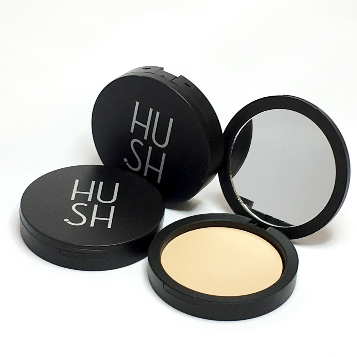 HUSH Studio Finish Cream Foundation Compact | HUSH Beauty and SKIN